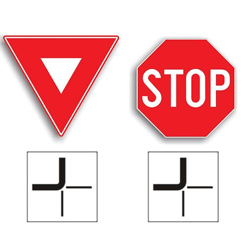Intersecții și prioritatea de trecere - Auto DRPCIV